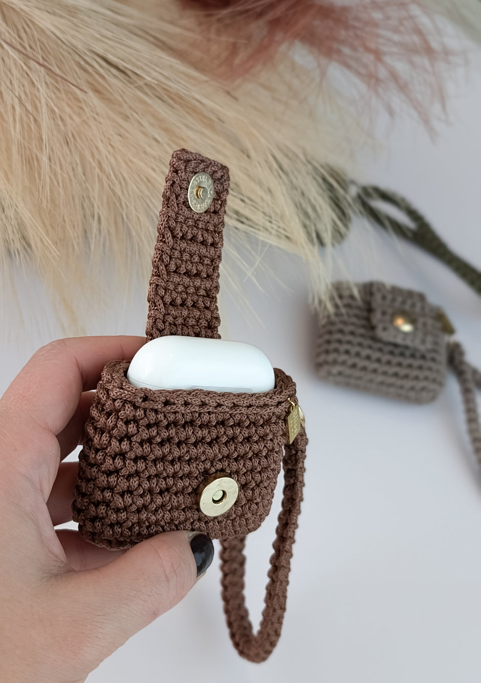 Handmade Crochet AirPod Cases – Bliss by Mel