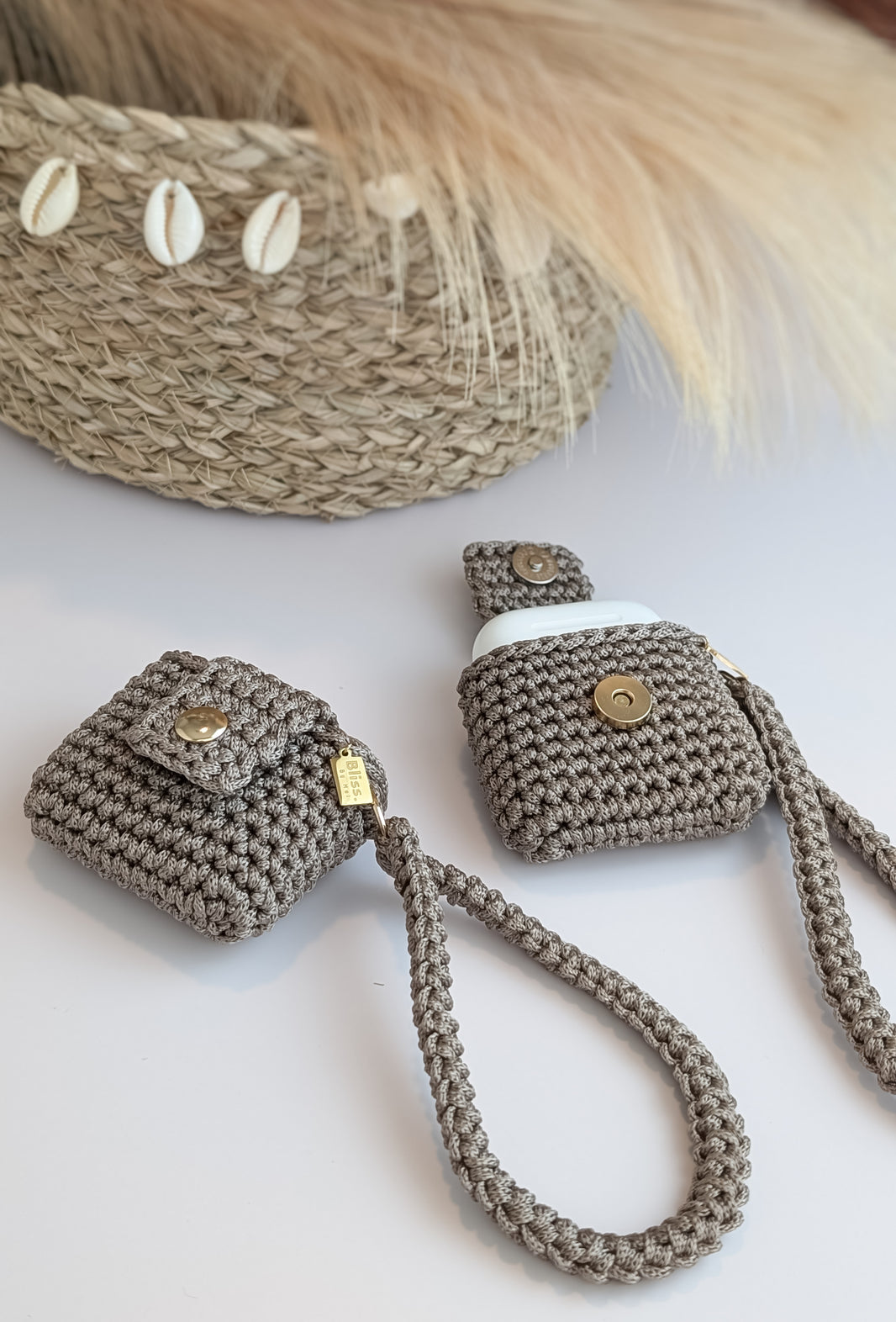 Handmade Crochet AirPod Cases – Bliss by Mel